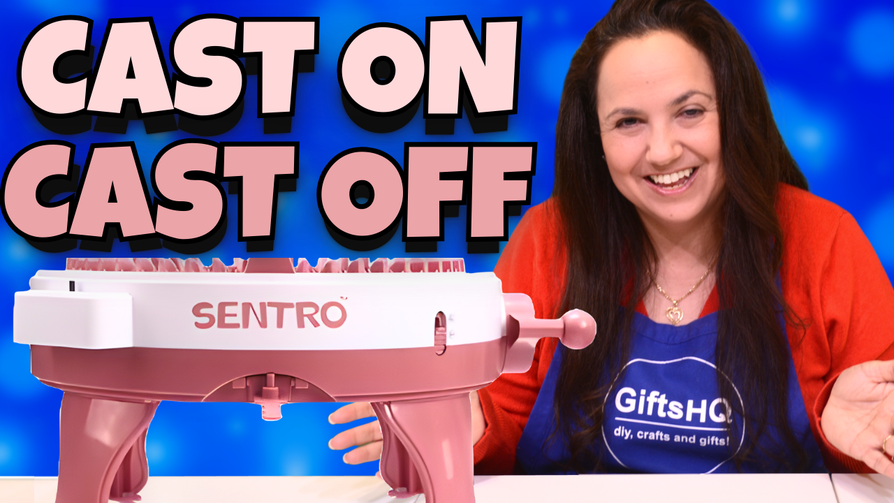 Best Cast On Cast Off Video for the Sentro Knitting Machine Ever - Love ...