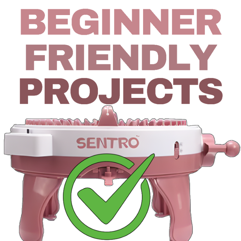 Beginner Sentro Knitting Projects - Love Knitting Machines